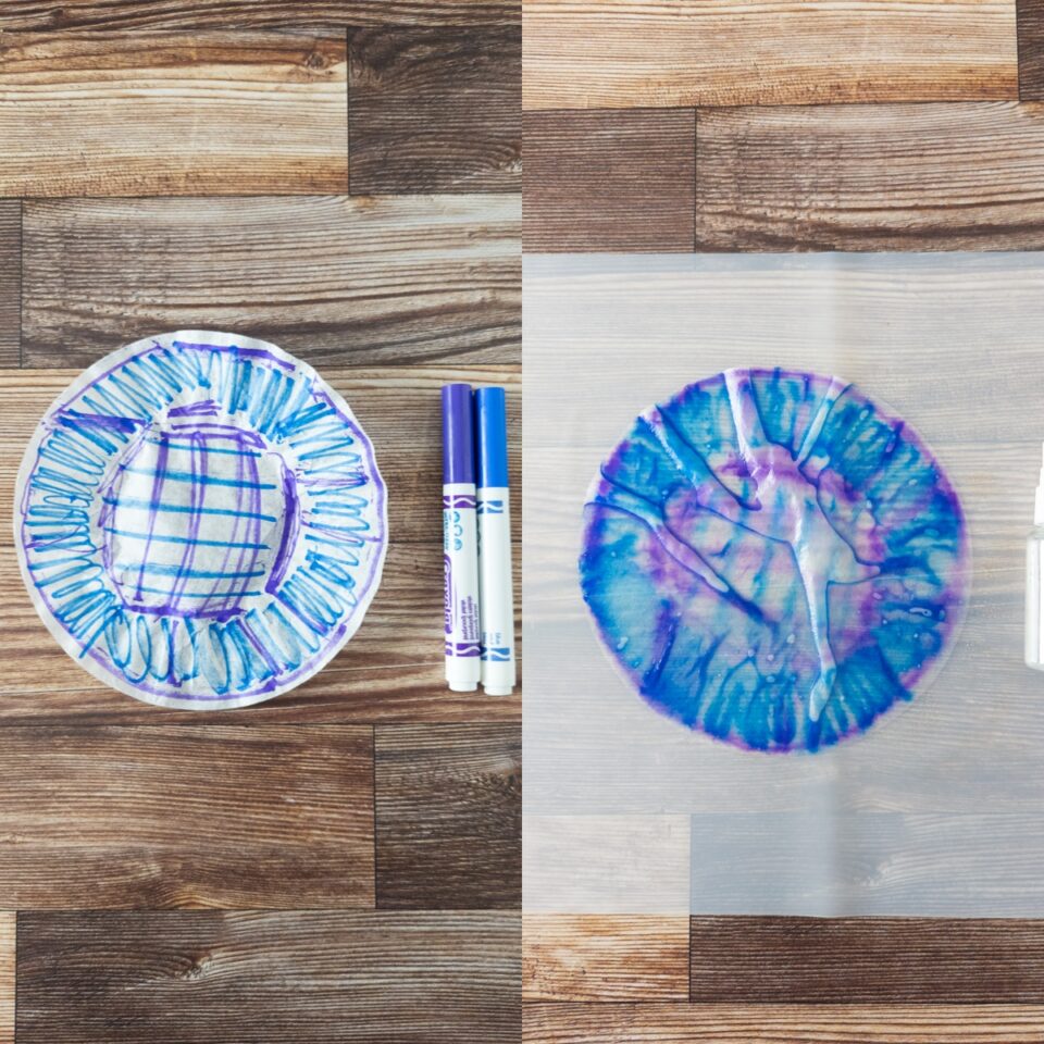 Coffee Filter Monsters | Halloween Craft for Kids