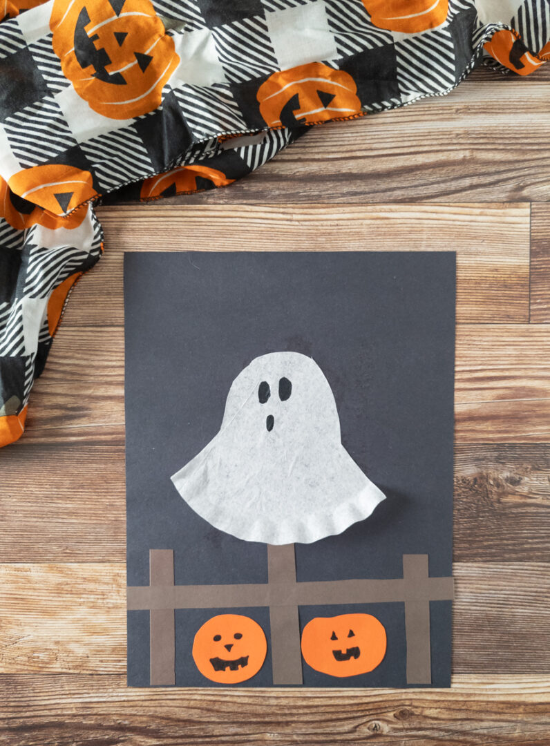 Coffee Filter Ghost Craft | Perfect for Preschool & Kindergarten