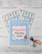 Fun Popsicle Matching Game for Preschoolers | Free Printable
