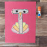 Easy Printable T is for Turkey Craft | Letter of the Week Activity