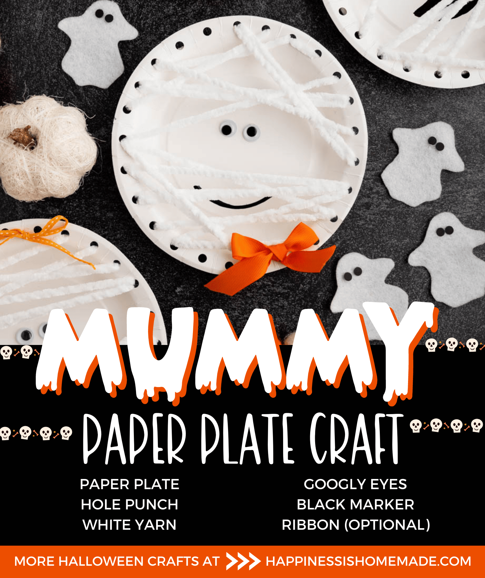 13 Creative Paper Plate Halloween Crafts for Kids