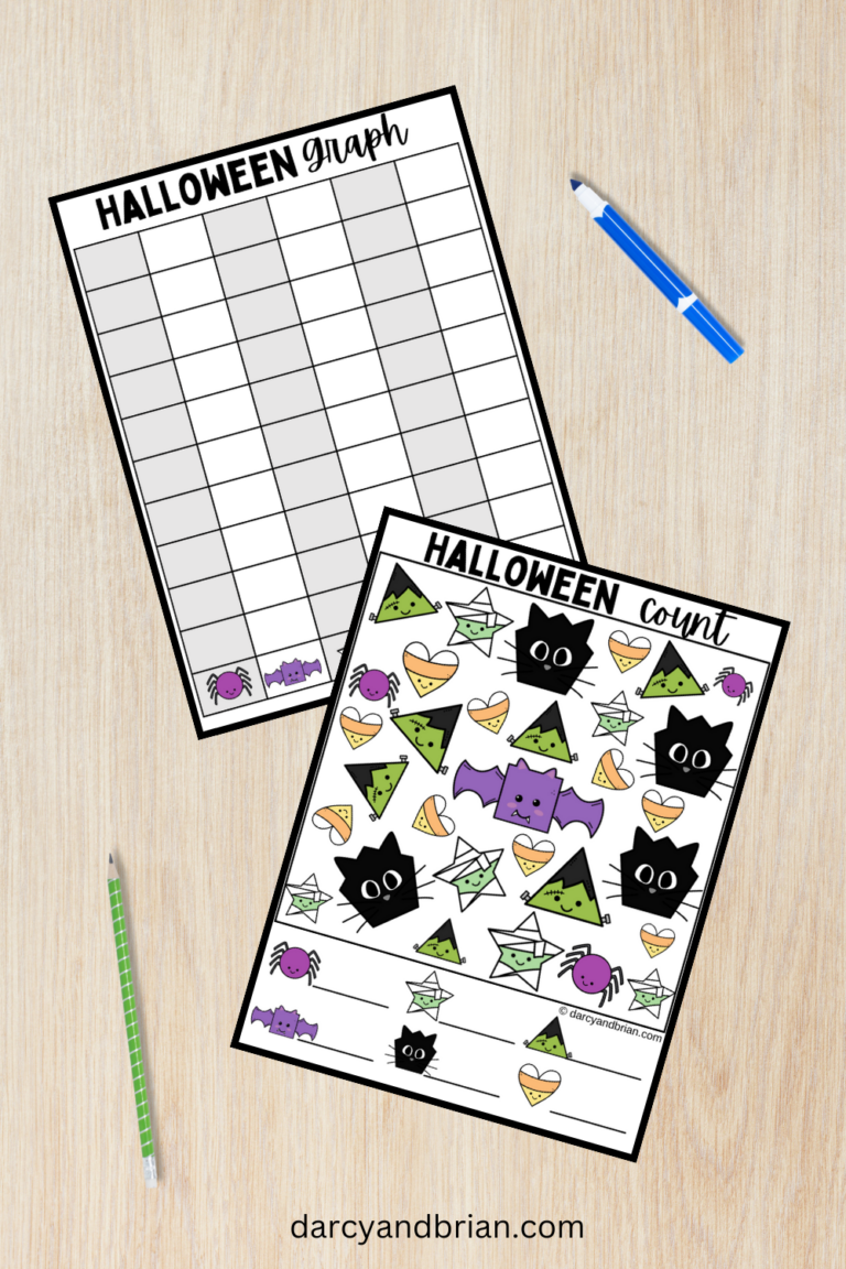 Fun Halloween Pre K Worksheets | Free Preschool Printables