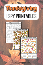 I Spy Thanksgiving Printables | Engaging, Fun Activity for Kids