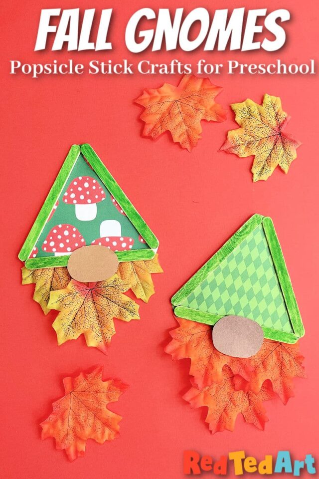 Fall Popsicle Stick Crafts For Kids | Projects for Home or School