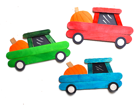 Fall Popsicle Stick Crafts For Kids | Projects for Home or School