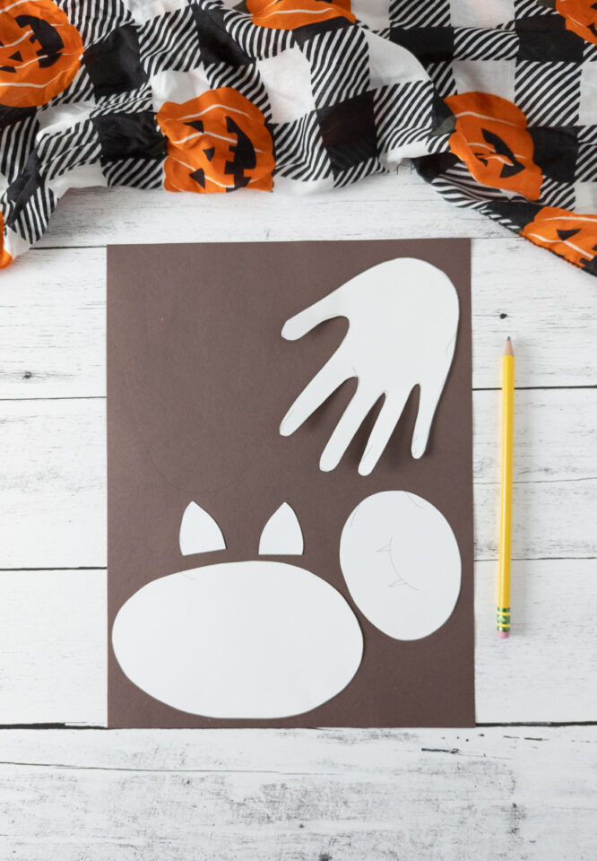 Easy Handprint Bats | Halloween Craft For Kids