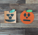 Easy Shape Pumpkin Craft | Free Printable Template