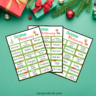 Printable Christmas Pictionary Game for Kids