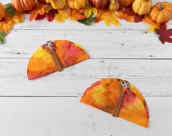 Cute Turkey Coffee Filter Craft | Thanksgiving Ideas for Kids