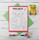 Free Printable Elf Craft | Perfect For Preschoolers