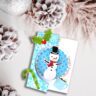 Spinning Snowman Christmas Card Craft - Free Printable