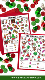 Christmas I Spy Printable - Fun & Easy Activity for Preschoolers