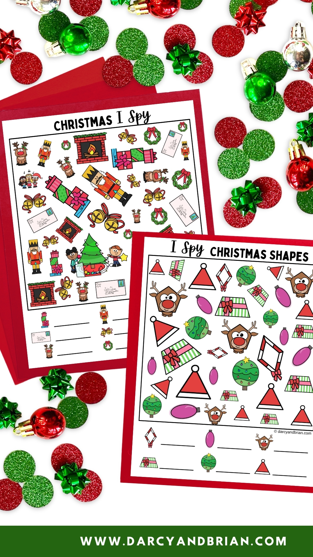 I Spy Christmas Printables I Spy Game Printable Christmas Games And
