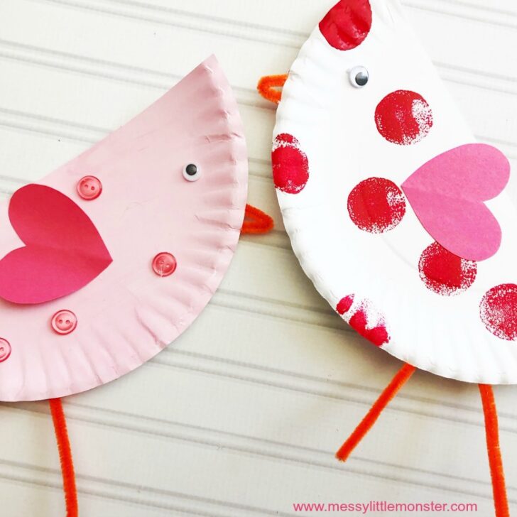 17 Valentine's Day Paper Plate Crafts - Easy Ideas for Kids!