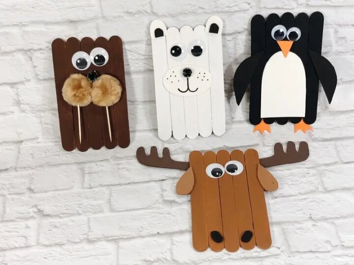 Fun Winter Popsicle Stick Crafts for Kids