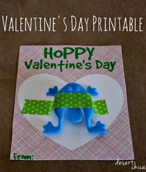 Free Classroom Valentine Printables for Kids