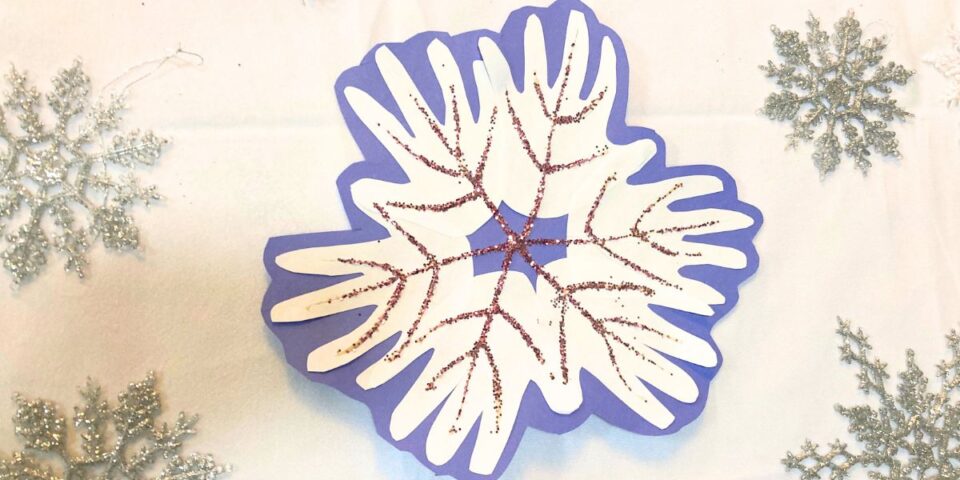 Easy Snowflake Crafts for Preschoolers | Fun Winter Activities