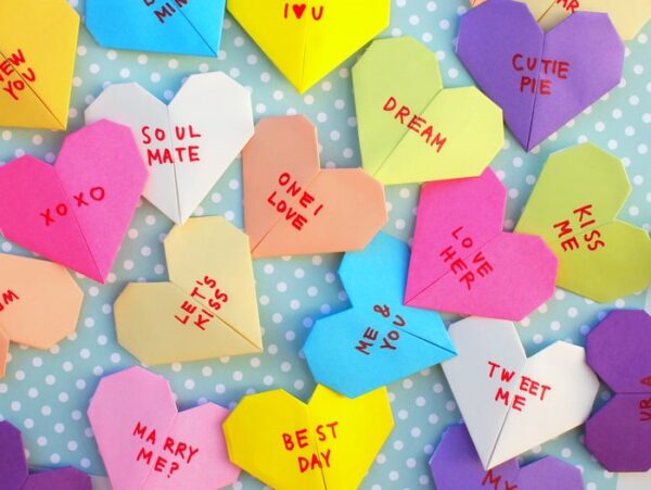 Fun Conversation Heart Crafts for Kids | Valentine's Craft Ideas