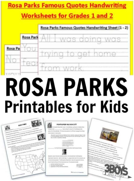 Free Black History Printables for Kids