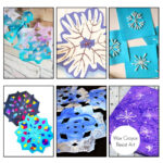 Easy Snowflake Crafts for Preschoolers | Fun Winter Activities