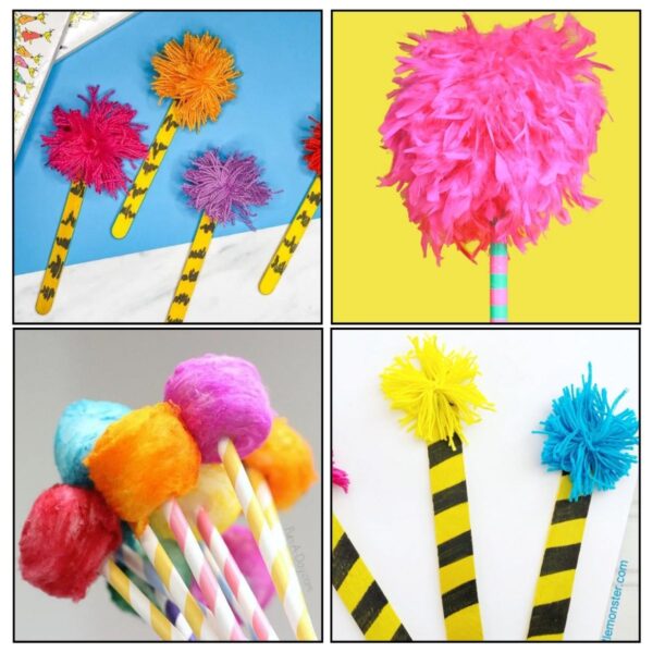 Fun Truffula Tree Crafts for Preschoolers