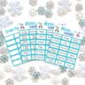 Winter Charades Printable Game Cards for Kids