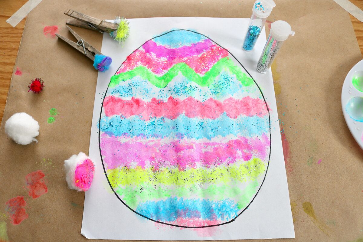 Easter Egg Crafts for Preschoolers