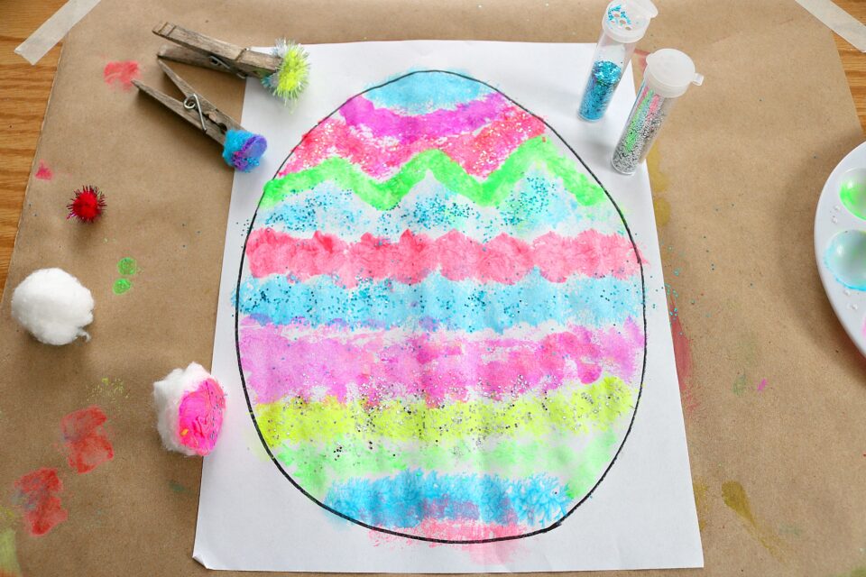 Easter Egg Crafts for Preschoolers