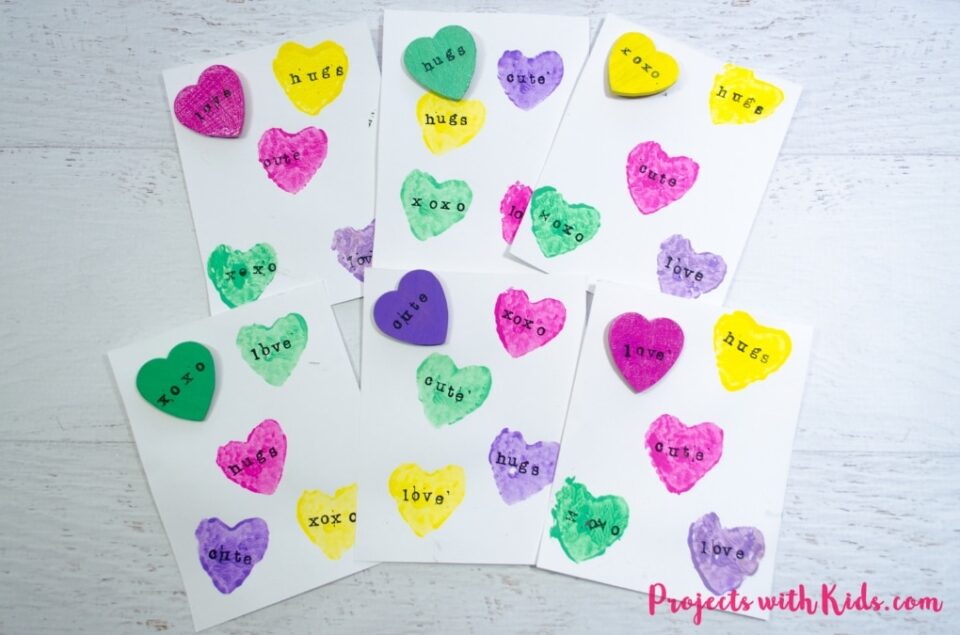 Fun Conversation Heart Crafts for Kids | Valentine's Craft Ideas