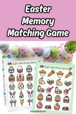 Free Easter Memory Game Printable for Kids