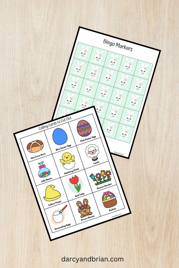 Easter Bingo for Kids - Free Printable Game