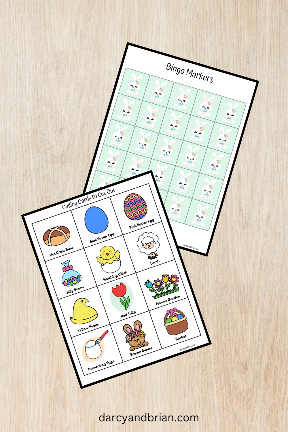 Easter Bingo for Kids - Free Printable Game