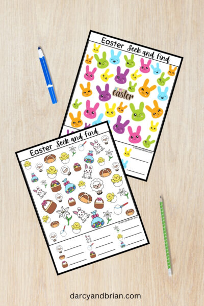 Engaging Easter Seek and Find Printables for Kids