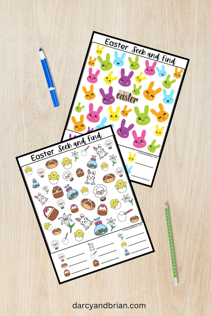 Engaging Easter Seek and Find Printables for Kids