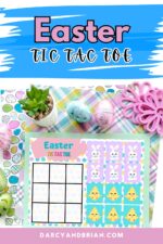 Easter Tic Tac Toe Printable Game - Fun & Learning for Kids