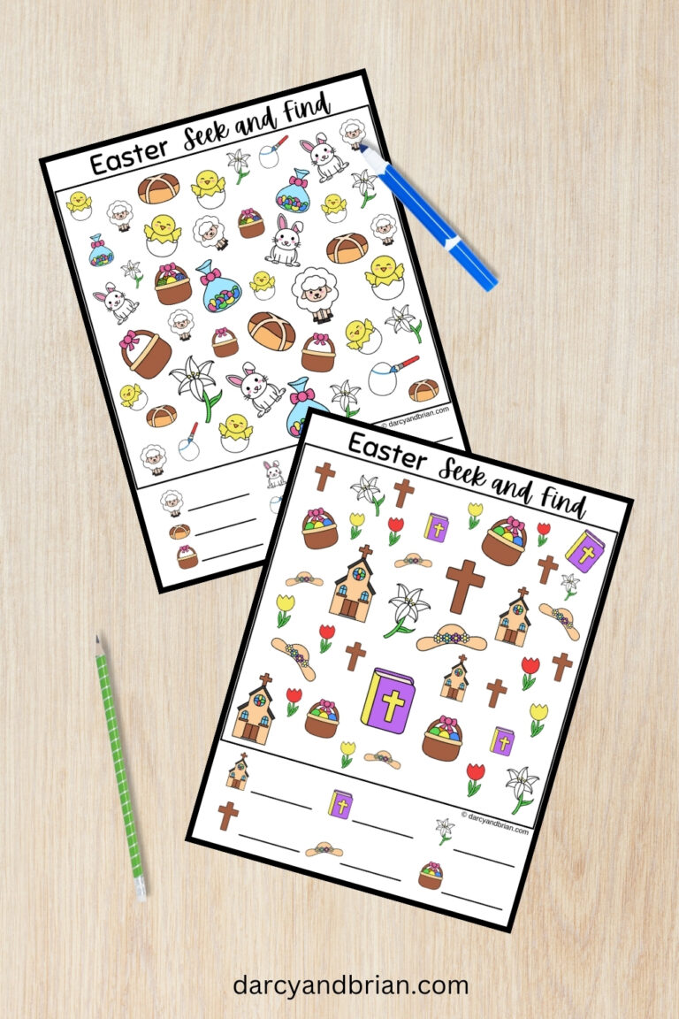 Engaging Easter Seek and Find Printables for Kids