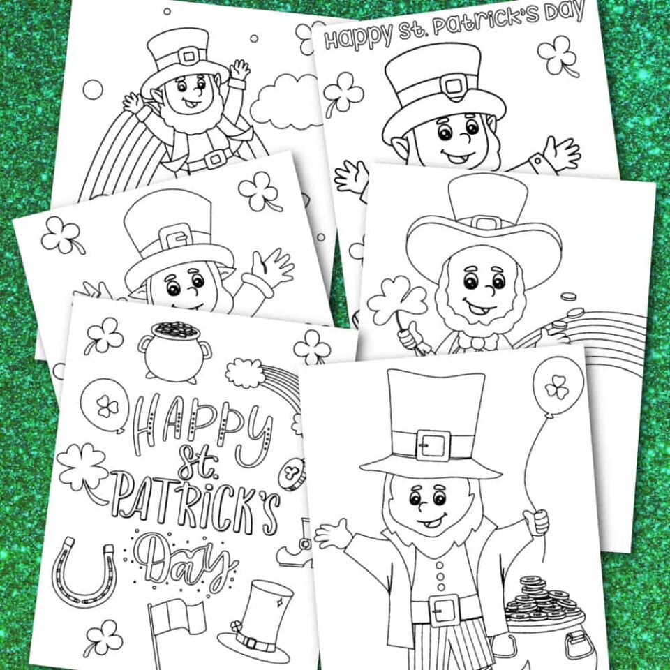 Free Kindergarten St Patrick's Day Worksheets