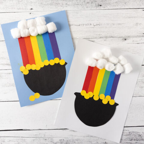 Easy Pot of Gold Craft for Kids - Fun St. Patrick's Day Activity