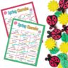 Spring Charades Printable Game for Kids