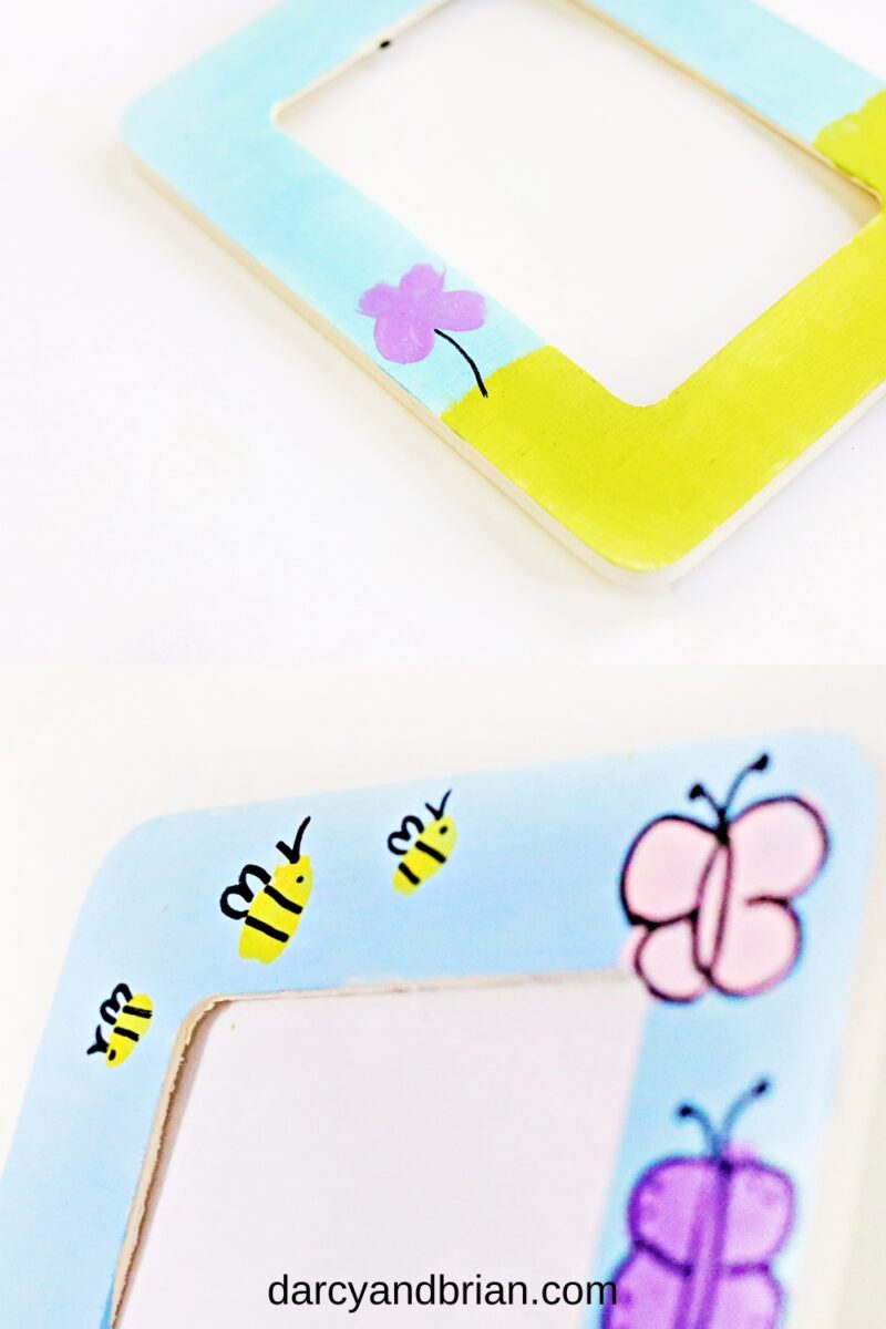 Easy Mother's Day Frame Craft for Kids