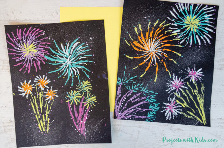 17 Fireworks Crafts for Kids - 4th of July Projects for All Ages