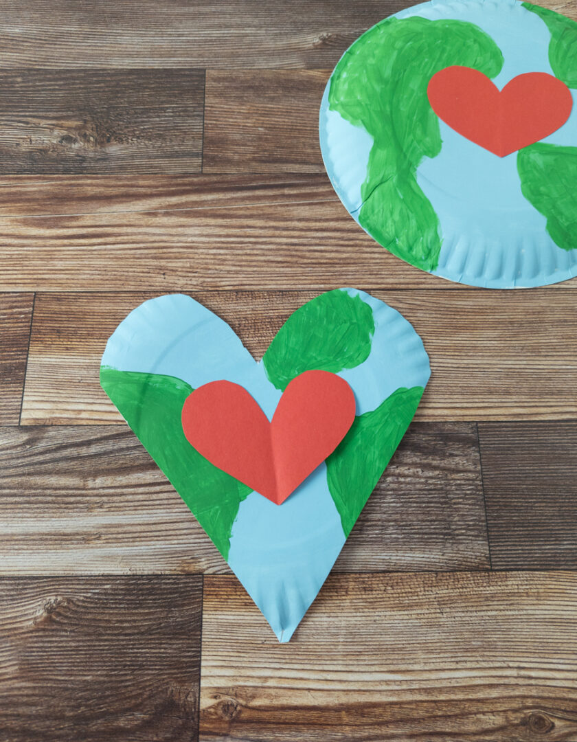 Easy Earth Day Paper Plate Craft for Kids