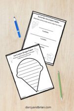 Summer Ice Cream Poem Worksheets | Free Printable Activities
