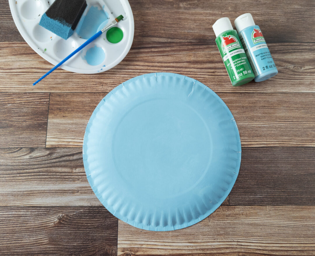 Easy Earth Day Paper Plate Craft for Kids