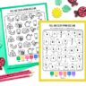 Roll and Color Spring Dice Game | Engaging Math Fun for Kids