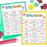 Spring Charades Printable Game for Kids