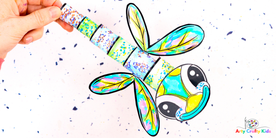 13 Dragonfly Crafts for Preschoolers | Fun Summer Activity