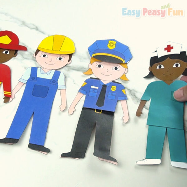 14 Creative Community Helpers Crafts for Preschoolers
