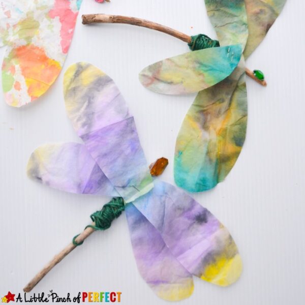 13 Dragonfly Crafts for Preschoolers | Fun Summer Activity