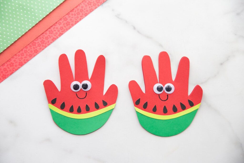 Fun Watermelon Crafts for Preschoolers | Easy DIY Summer Fruits